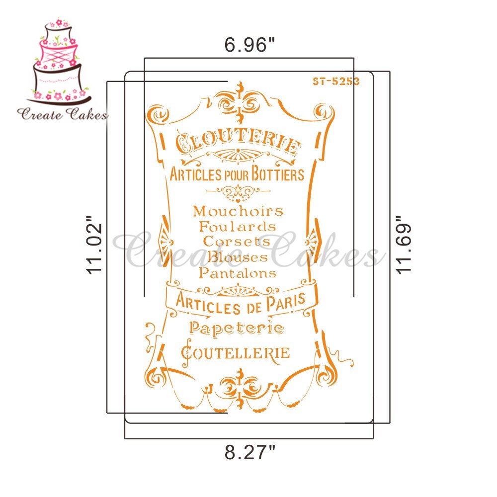 Scrolls Stencil For Walls Painting Scrapbooking St... – Grandado