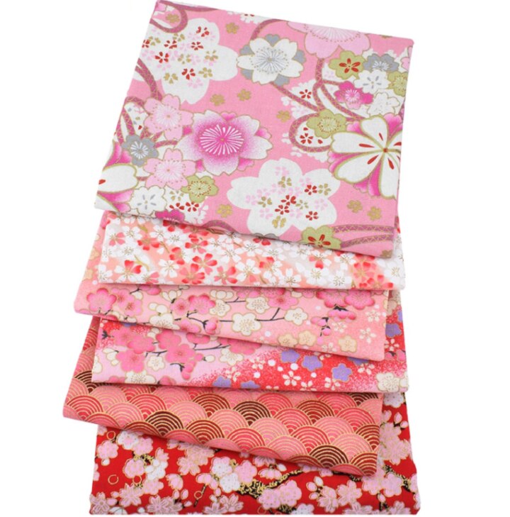 DIY Cotton Twill Printing Fabric 25*25 Hand-made C... – Grandado