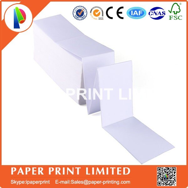 Fanfold fan fold 4" x 6" 4x6 102x152mm Direct Ther... – Vicedeal