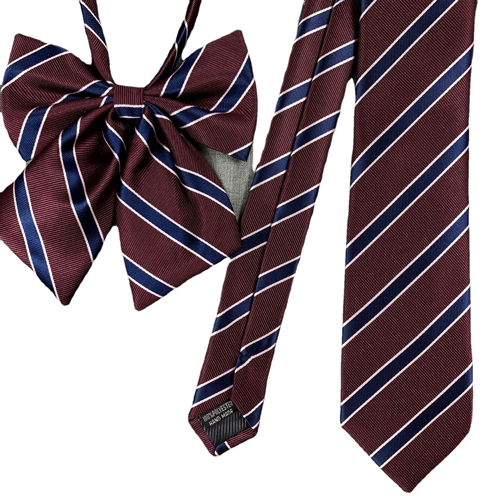 VEEKTIE Necktie Japanese JK/DK Style Striped Schoo... – Vicedeal