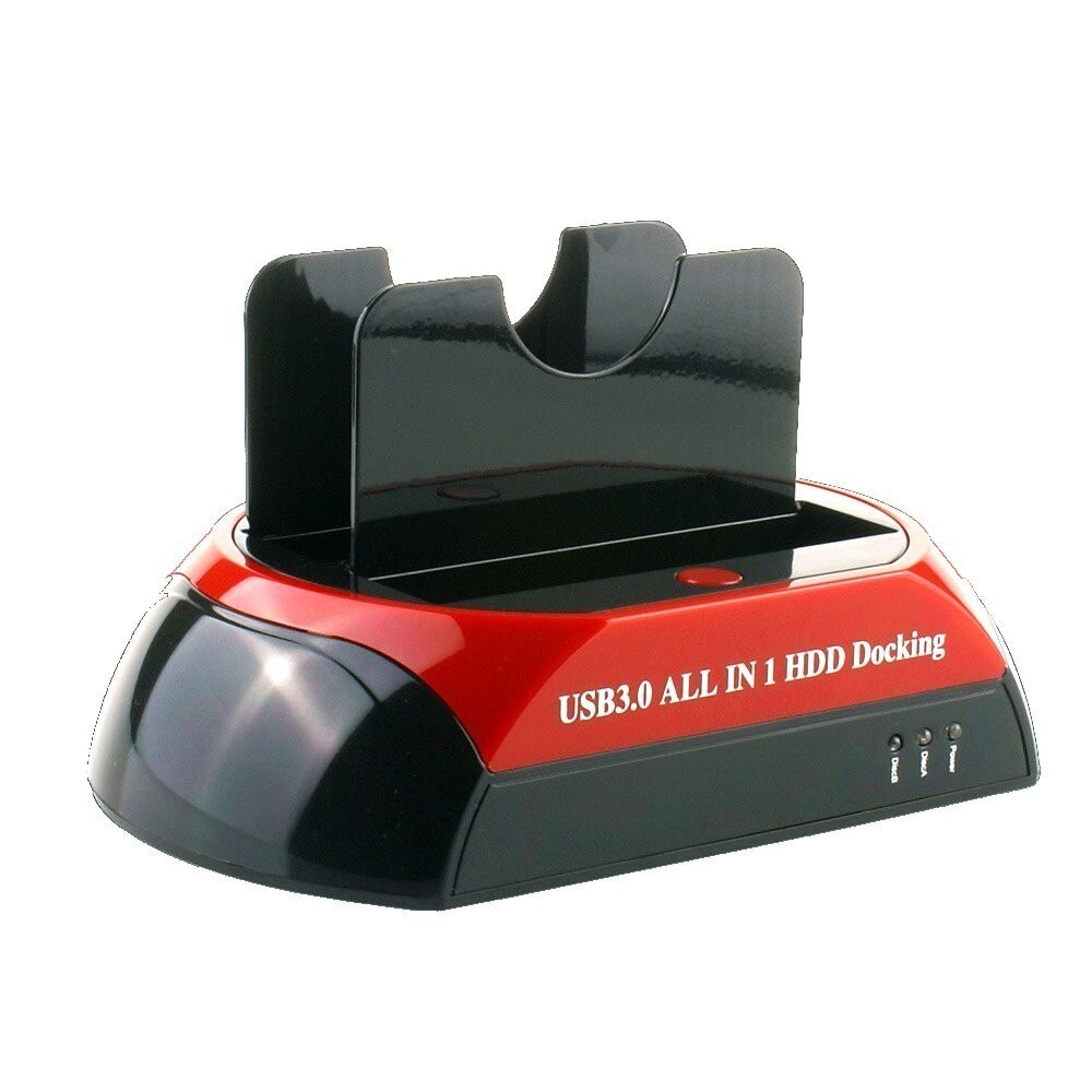 USB3.0 High-speed Doppel Dock HDD Docking Station ... – Vicedeal