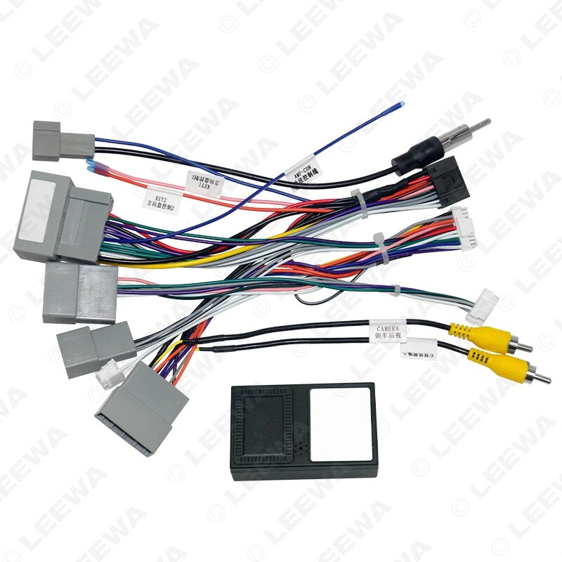 Leewa Car 16pin Audio Wiring Harness With Canbus B Grandado