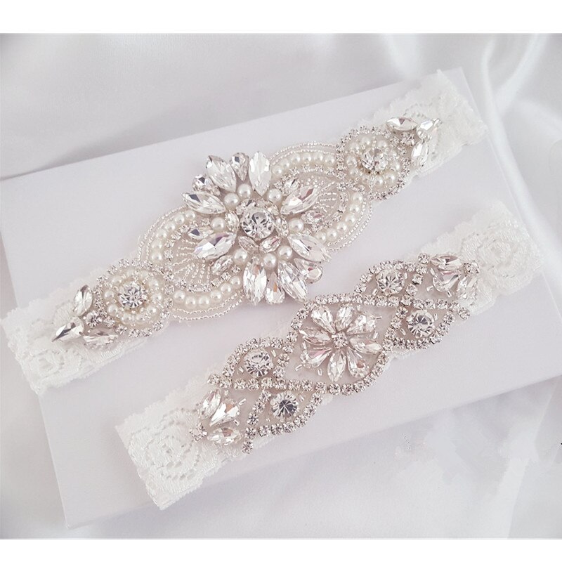 Wedding Garter Set Bridal Garter set Lace Garter s... – Vicedeal