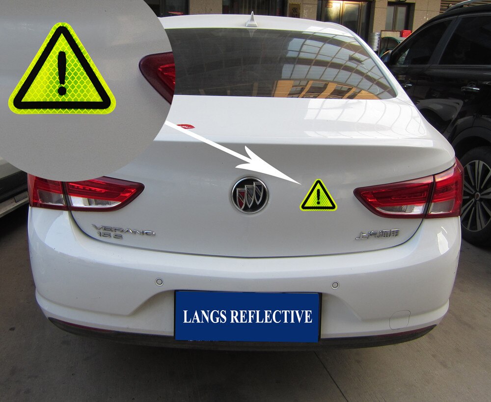 3pcs/set Diamond Grade Third Reflective Stickers T... – Grandado