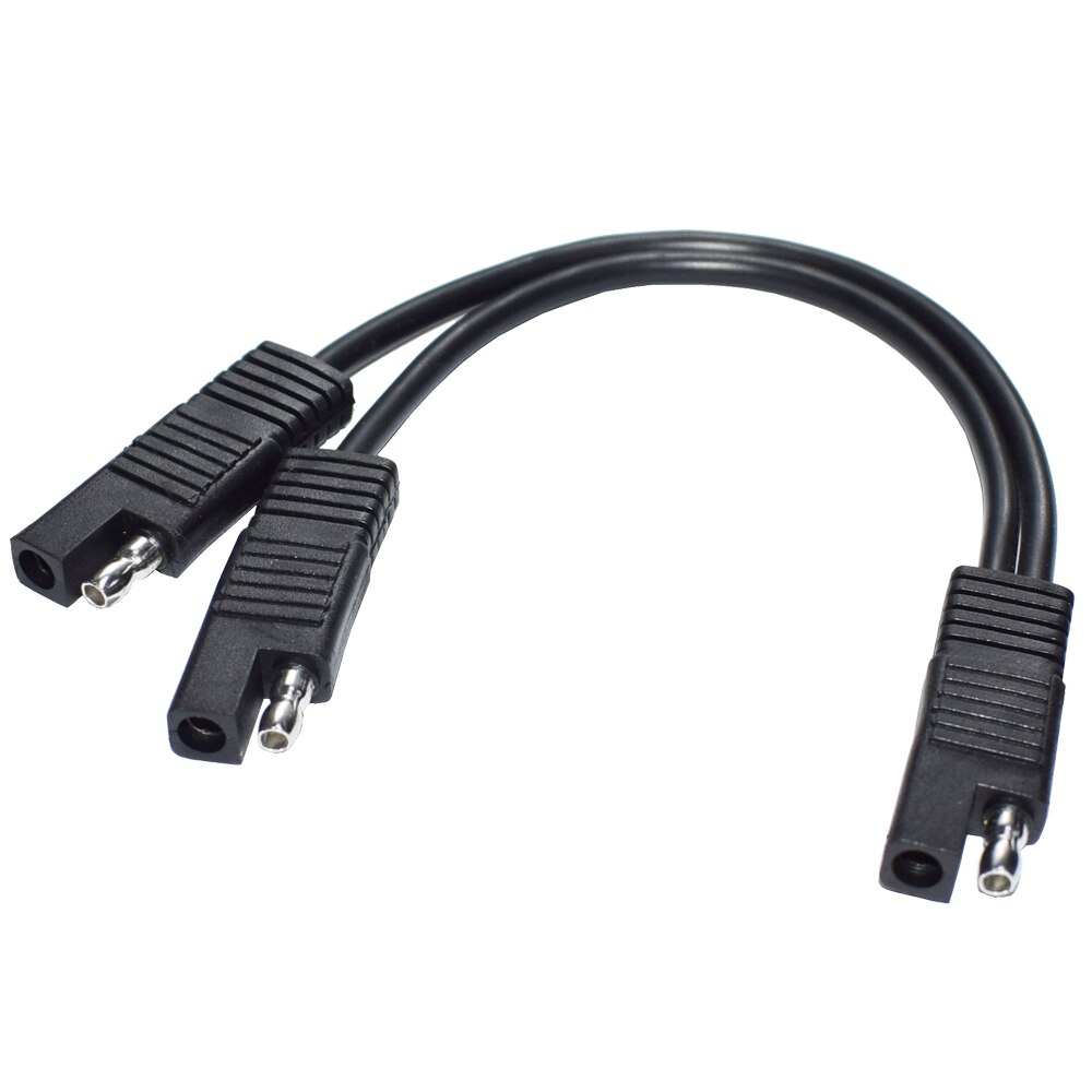 18AWG 10inch SAE Y Splitter 1 to 2 SAE Connector Q... – Grandado