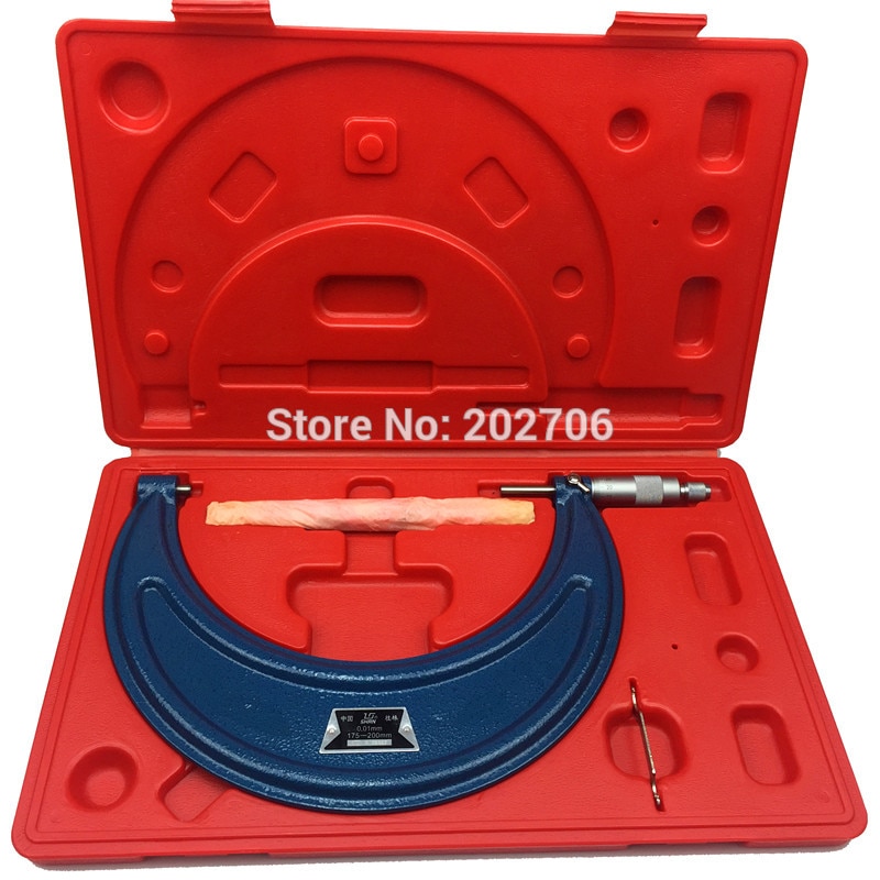 175-200mm Outside micrometer c type micrometer – Vicedeal