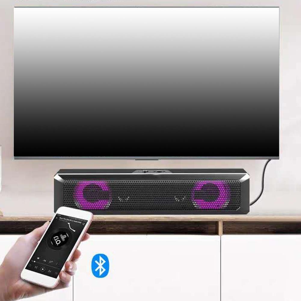 1PC Computer Stereo Soundbar Speaker USB Powered C... – Grandado