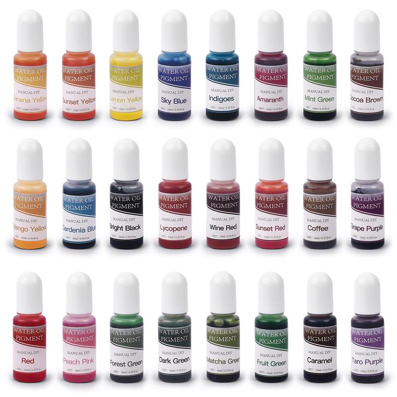 18 Color/Set Resin Pigment Liquid Colorant For DIY... – Grandado