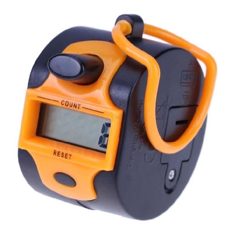 Digital Hand Tally Counter 5 Digit Number Manual P... – Vicedeal