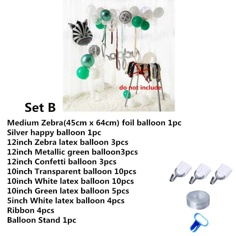 1st Kids Birthday Party Balloon Garland Baby Boy B... – Grandado