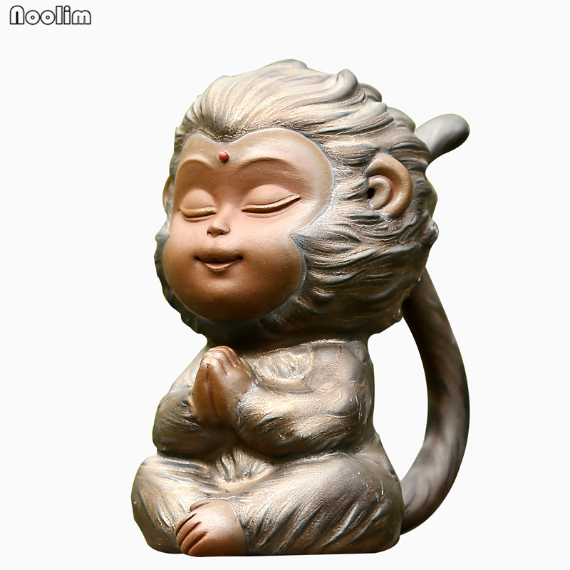 NOOLIM Purple Clay Kiln Change Cute Monkey King Te... – Vicedeal