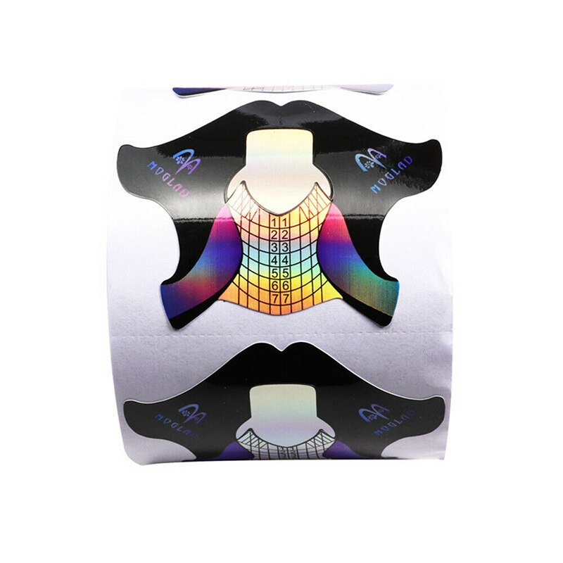 300Pcs Nagels Art Tips Vorm Dikke Gids Sticker Lij... – Grandado