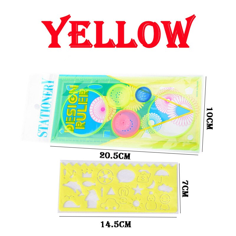 Stationery Ruler Color Painting Supplies Drafting ... – Grandado