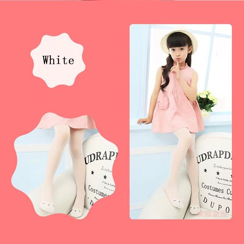Cute Cat Girl Tights Children's Sheer Stocking... – Grandado