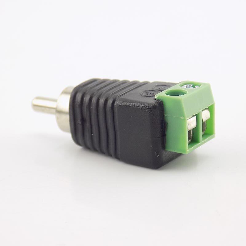 5pcs/lot CCTV Phono RCA Male Plug TO AV Terminal C... – Grandado