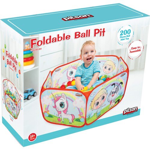 Pilsan Foldable Ball Pool 6Cm Playground and 200 B... – Grandado