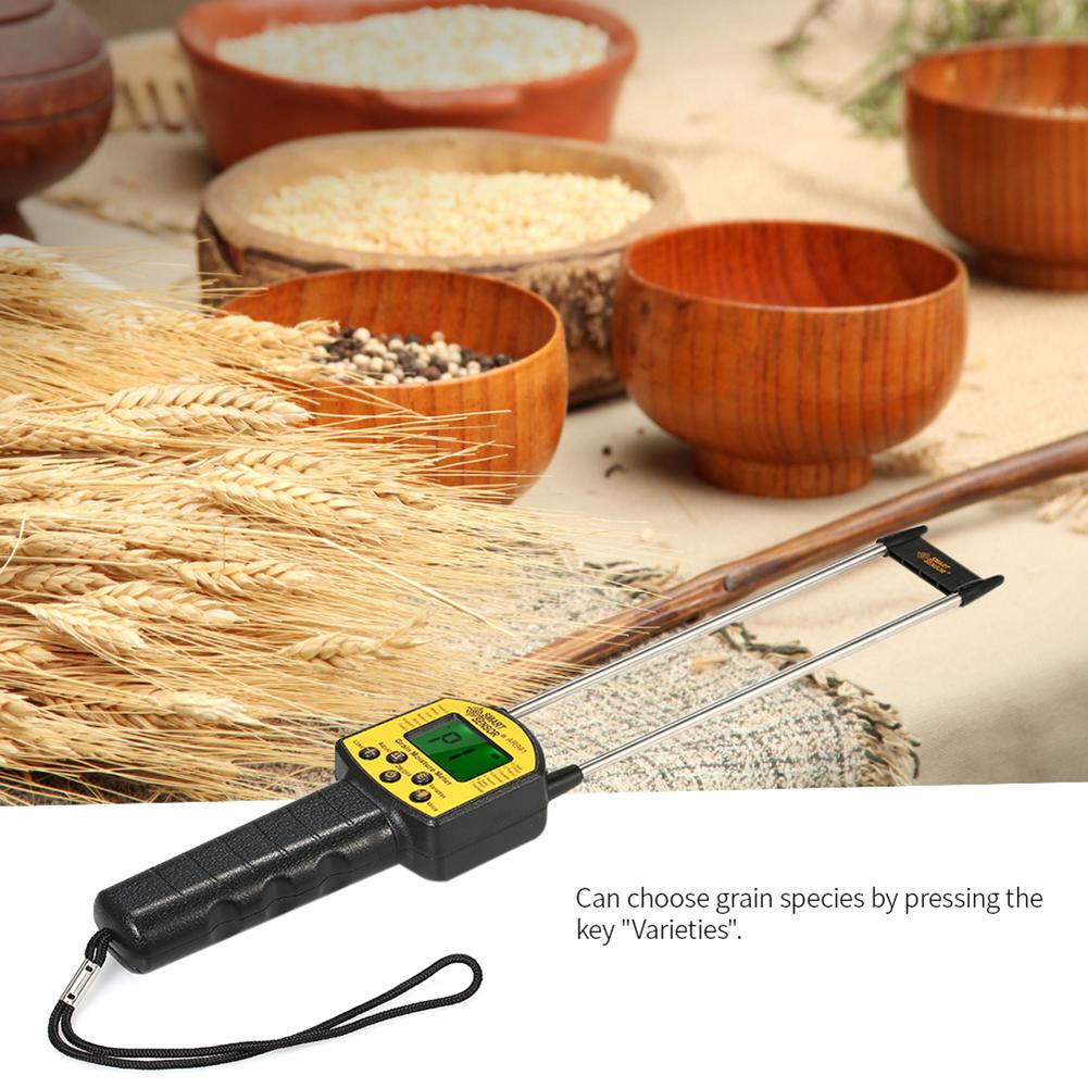 Handheld Corn Wheat Bean LCD Digital Grain Moistur... – Grandado
