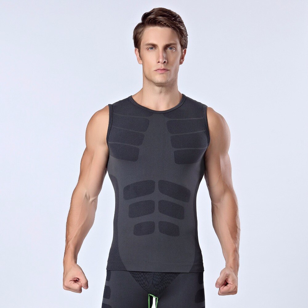 Summer Men sport GYM model bodybuilding Compressio... – Grandado