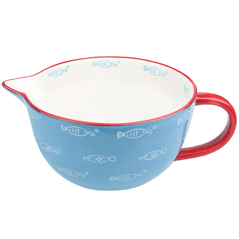 Mixing Bowl Japanese Style Ceramic Household Egg B... – Vicedeal