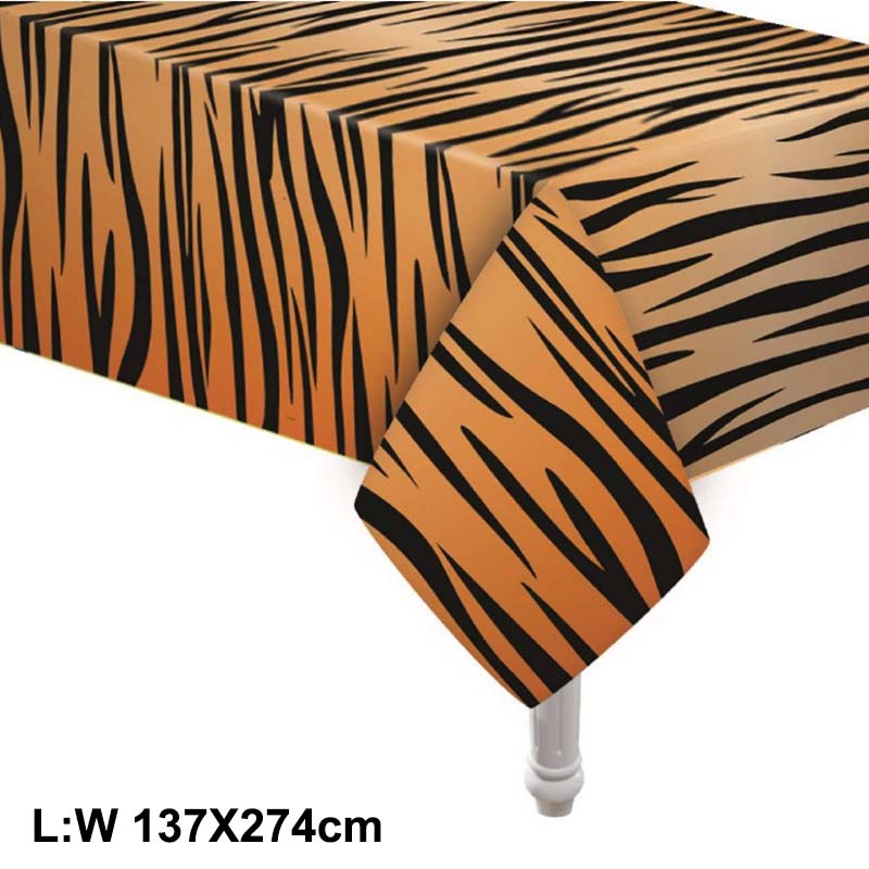 Tiger Print Birthday Party Disposable Plate Paper ... – Grandado