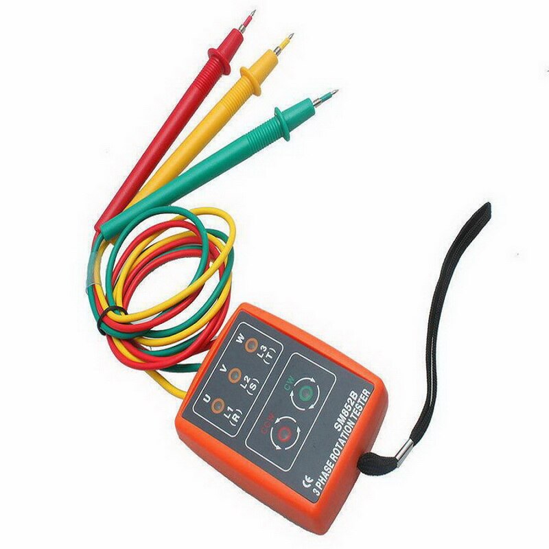 60V~600V 3 Phase Rotation Indicator Tester Digital... – Vicedeal