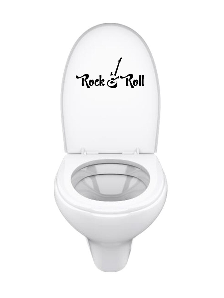 Toilet Stickers Musci Rock Removable One Piece Wat... – Grandado