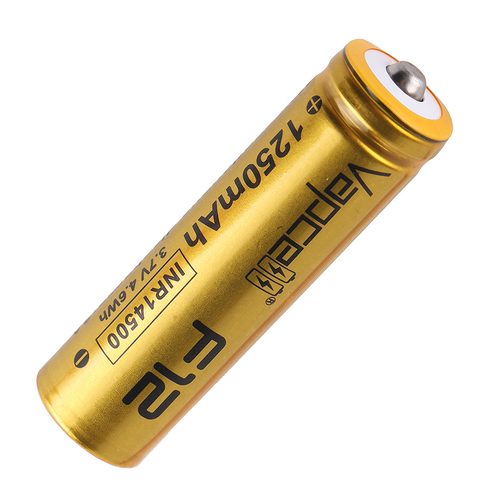 Inr 14500 1250 mah, maks. utgang 3a , batterier i... – Vicedeal