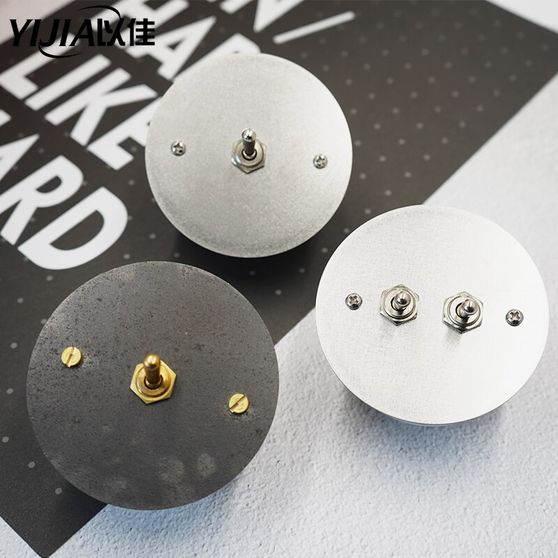 Brass wall switch Light switch Retro Vintage Toggl... – Grandado