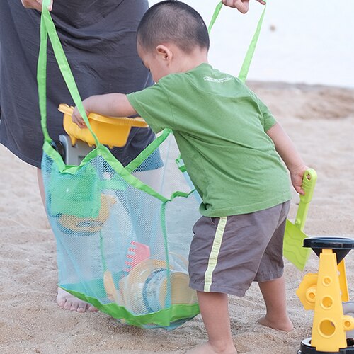 Barn strand sandslott leksaksset bärväska med stra... – Grandado
