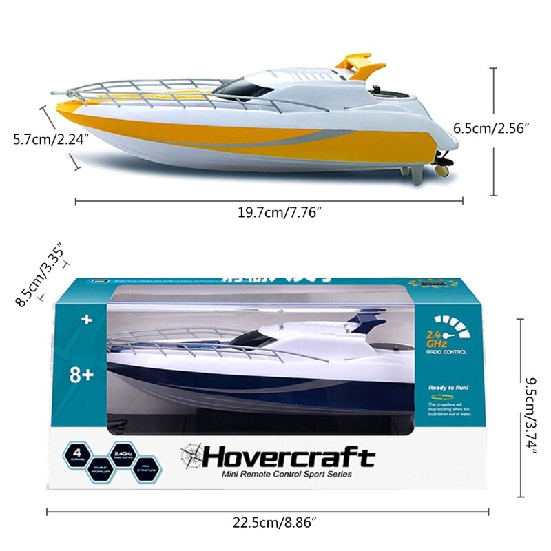 Remote Control Boat for Boys Birthday Fine Novelty... – Grandado