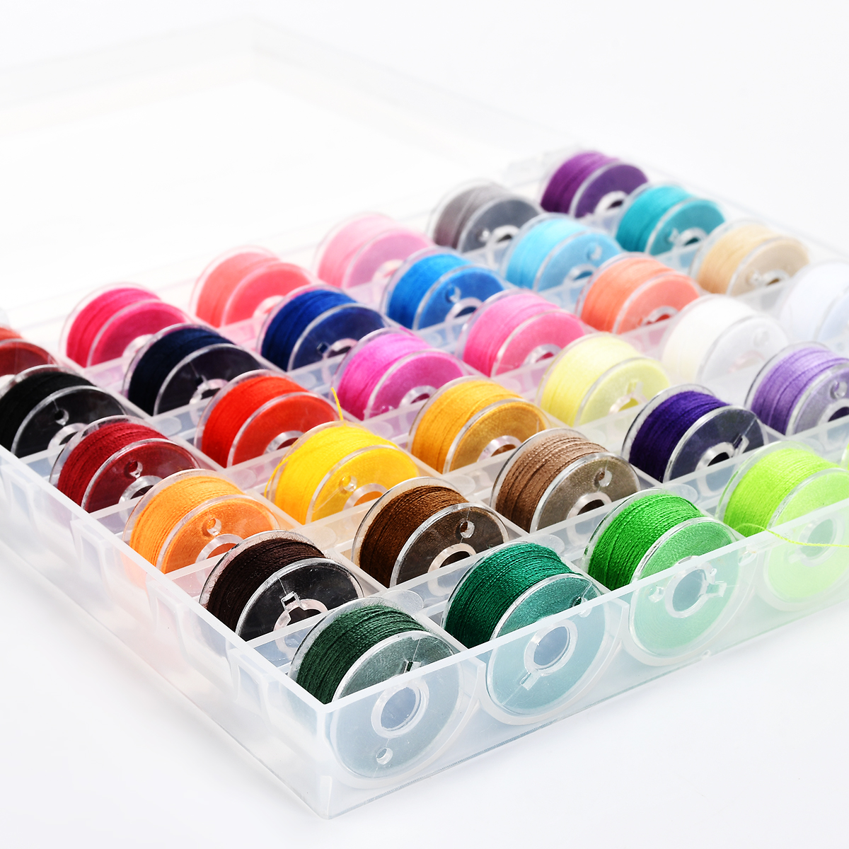 36Pcs Naaimachine Spoel Draden Box Set Draad Spoel... – Vicedeal