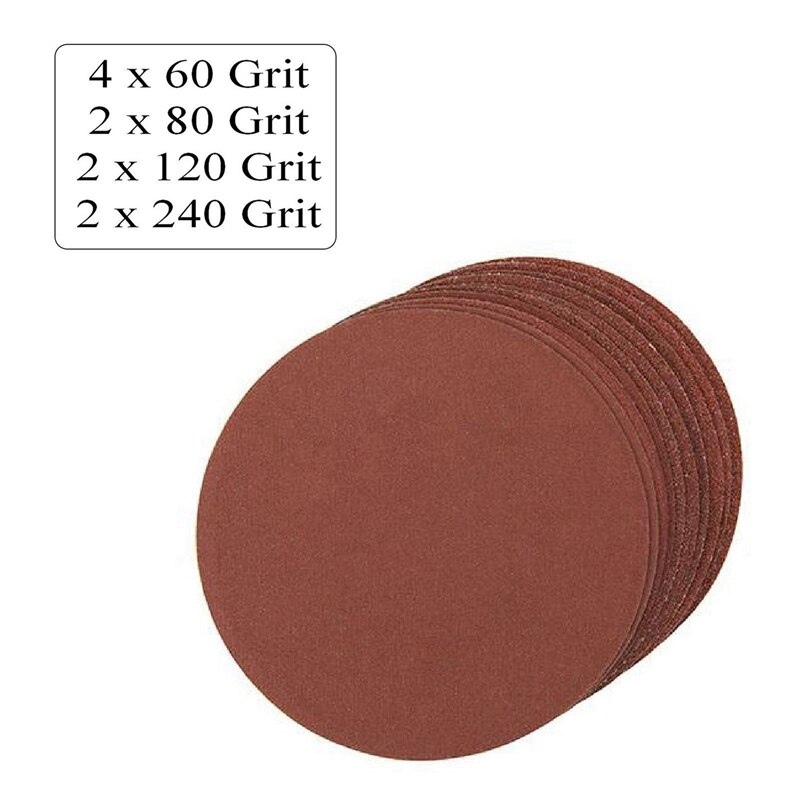 20-Piece Round Sanding Set With Padded And Drilled... – Grandado