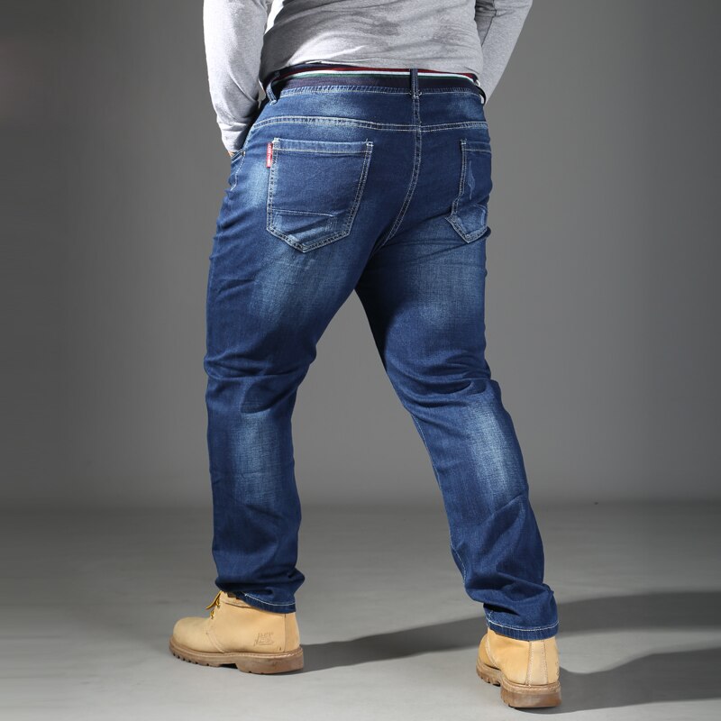 56 58 Super Large Men Jeans Loose Casual Straight ... – Grandado