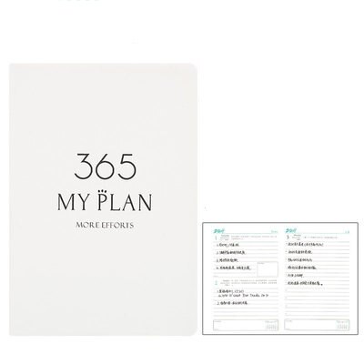 365 Days Schedule PortableYearly Diary Weekly Mont... – Grandado