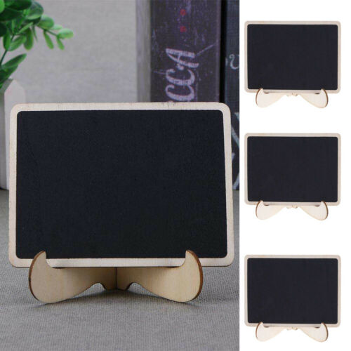 Mini Wooden Blackboard Memo Sign Message Chalk Boa... – Vicedeal