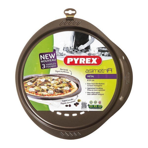 Pizza Form Pyrex Asimetria Verzinktem Stahl (32 cm... – Vicedeal
