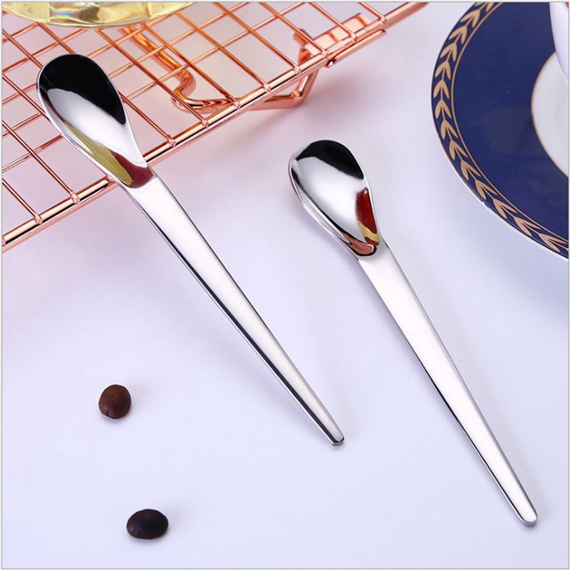 304 Stainless Steel Coffee Spoon Stirring Spoon Ti... – Vicedeal