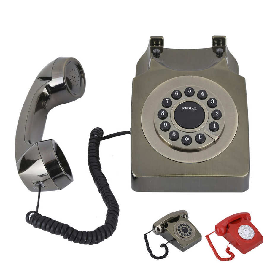 Retro Telephone European Home Landline Old Phones ... – Grandado