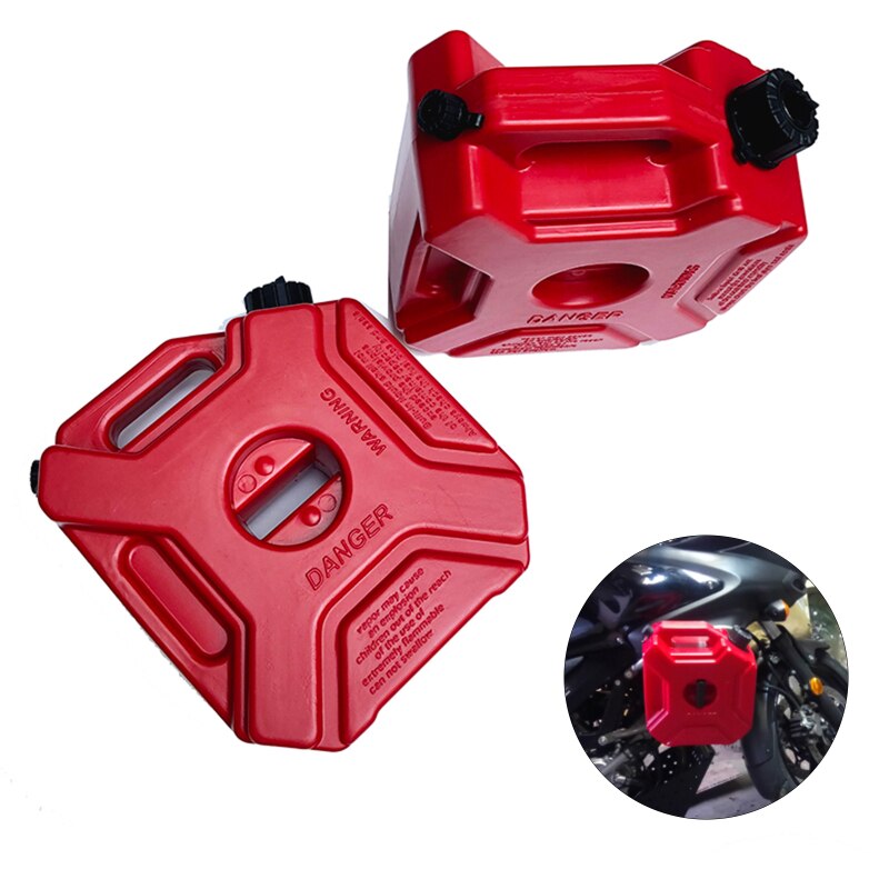 3L Draagbare Brandstoftank 0.75 Gallon Rode Benzin... – Vicedeal