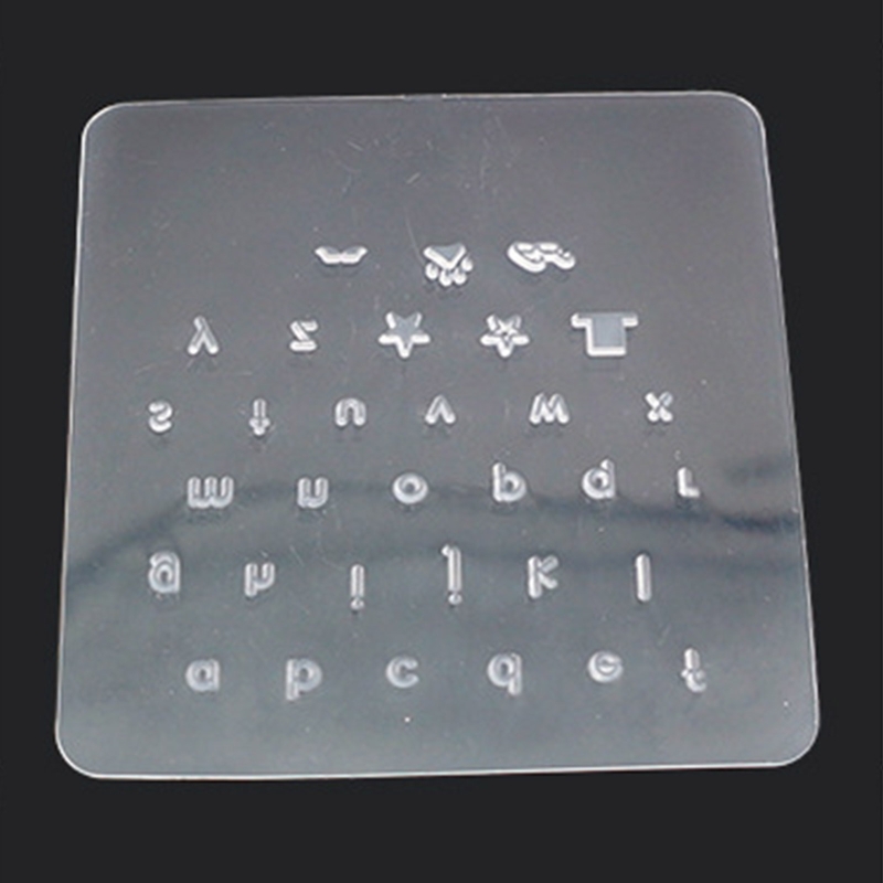 Y1QB Letters Numbers Leather Stamps Set Leather Pu... – Grandado