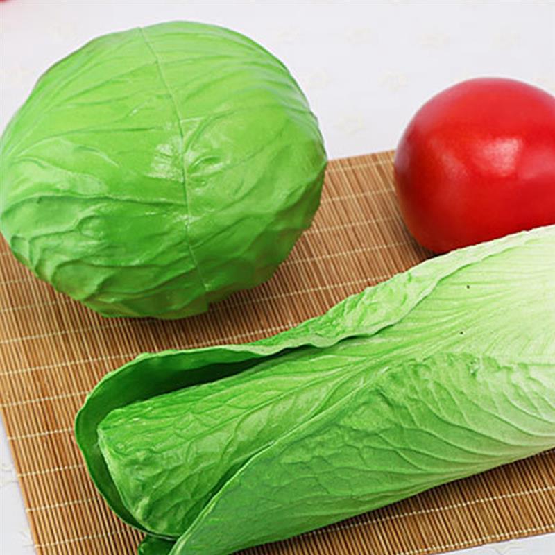 1pc Lifelike Artificial Vegetable Realistic Cabbag... – Vicedeal