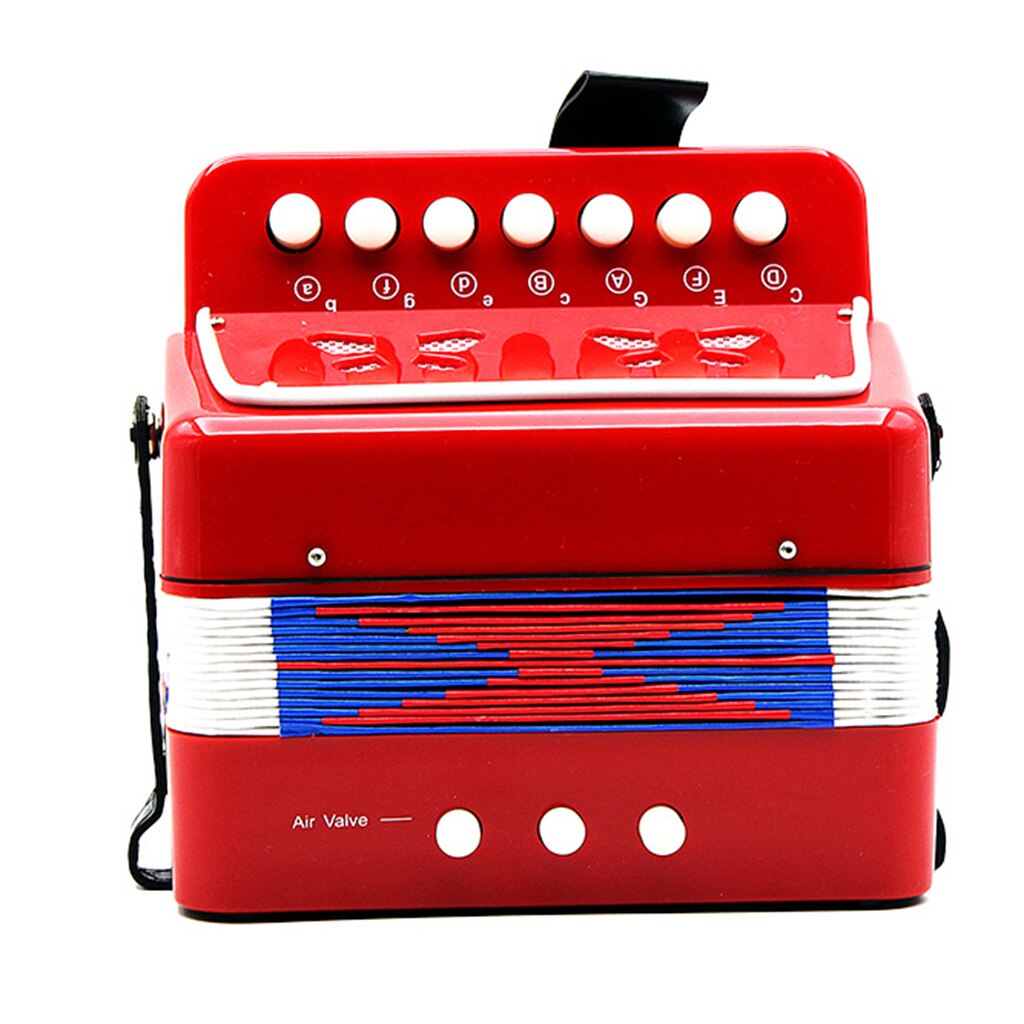 Kids Accordion Musical Instrument Seven Button Pla... – Grandado
