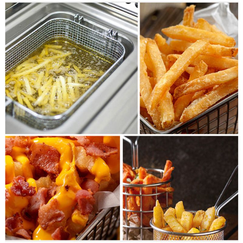 Portable Mini Chip Fryer French Fries Basket Fryin... – Grandado