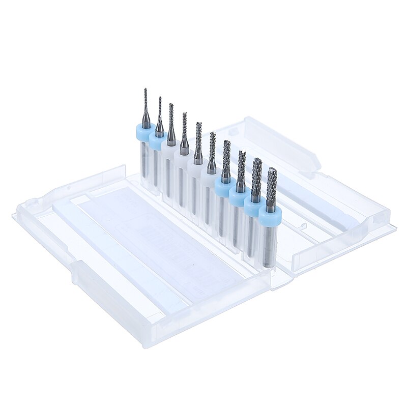 1Mm 1.5Mm 2Mm 2.5Mm 3Mm 1/8 ''Carbide Cnc Frezen P... – Vicedeal