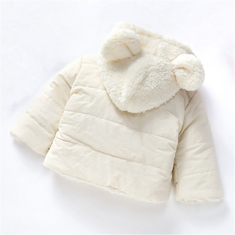 Newborn Baby Jacket Cotton Hooded Infant Coats Red... – Grandado