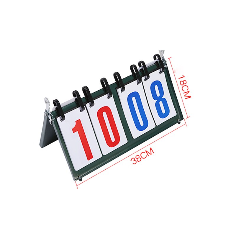 Portable Table Scoreboard Flipper Four-digit Score... – Grandado