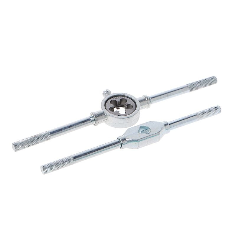 20 Pcs Tap Die Set Metric Hand Threading Tool Tung... – Grandado