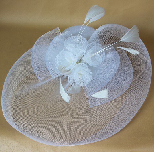 Wedding Hats For Women Vintage Net Bridal Hats Bla... – Vicedeal