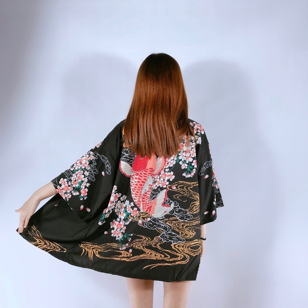 Women kimono yukata vintage stage performance cost... – Grandado