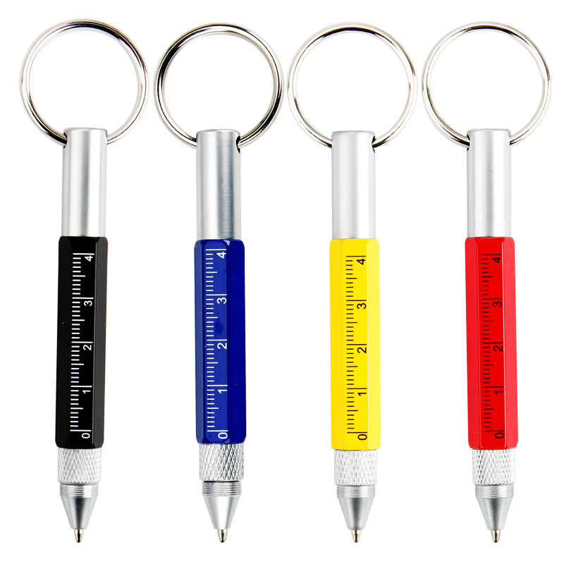 stylus pen keychain Ballpoint Pen Stylus 6 In 1 Me... – Grandado